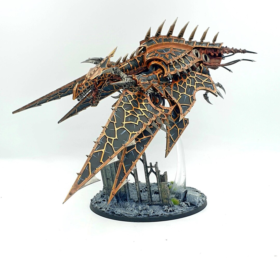 Heldrake Custom Painted Miniature Model for Sale, Warhammer 40k and Age ...