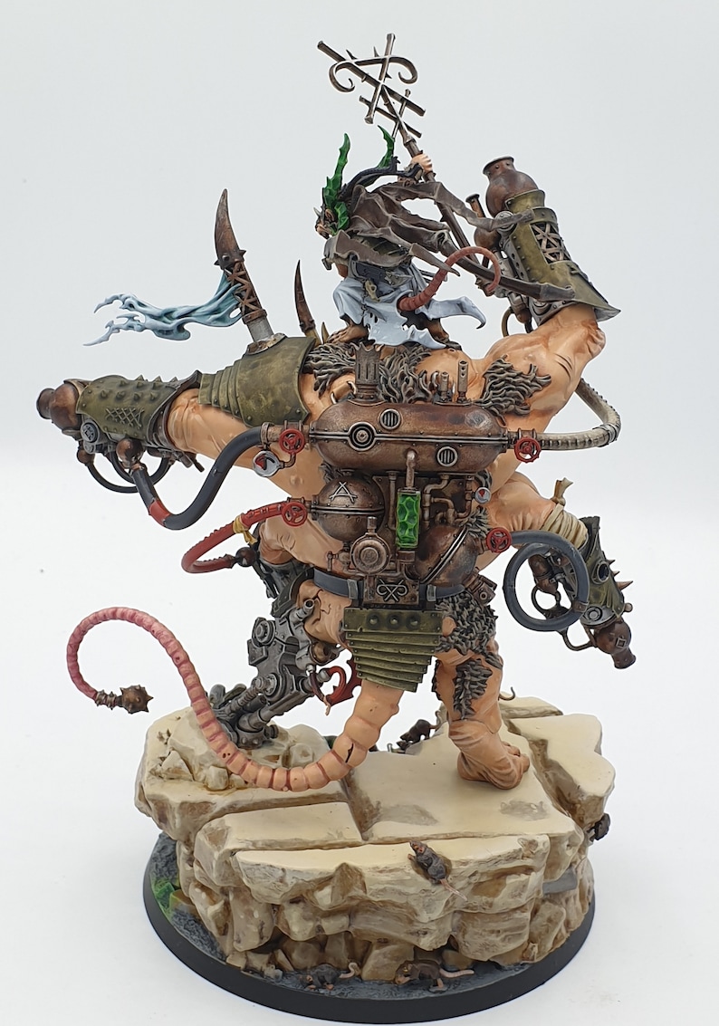Skaven Thanquol & Boneripper Painted Miniature Model for Sale ...