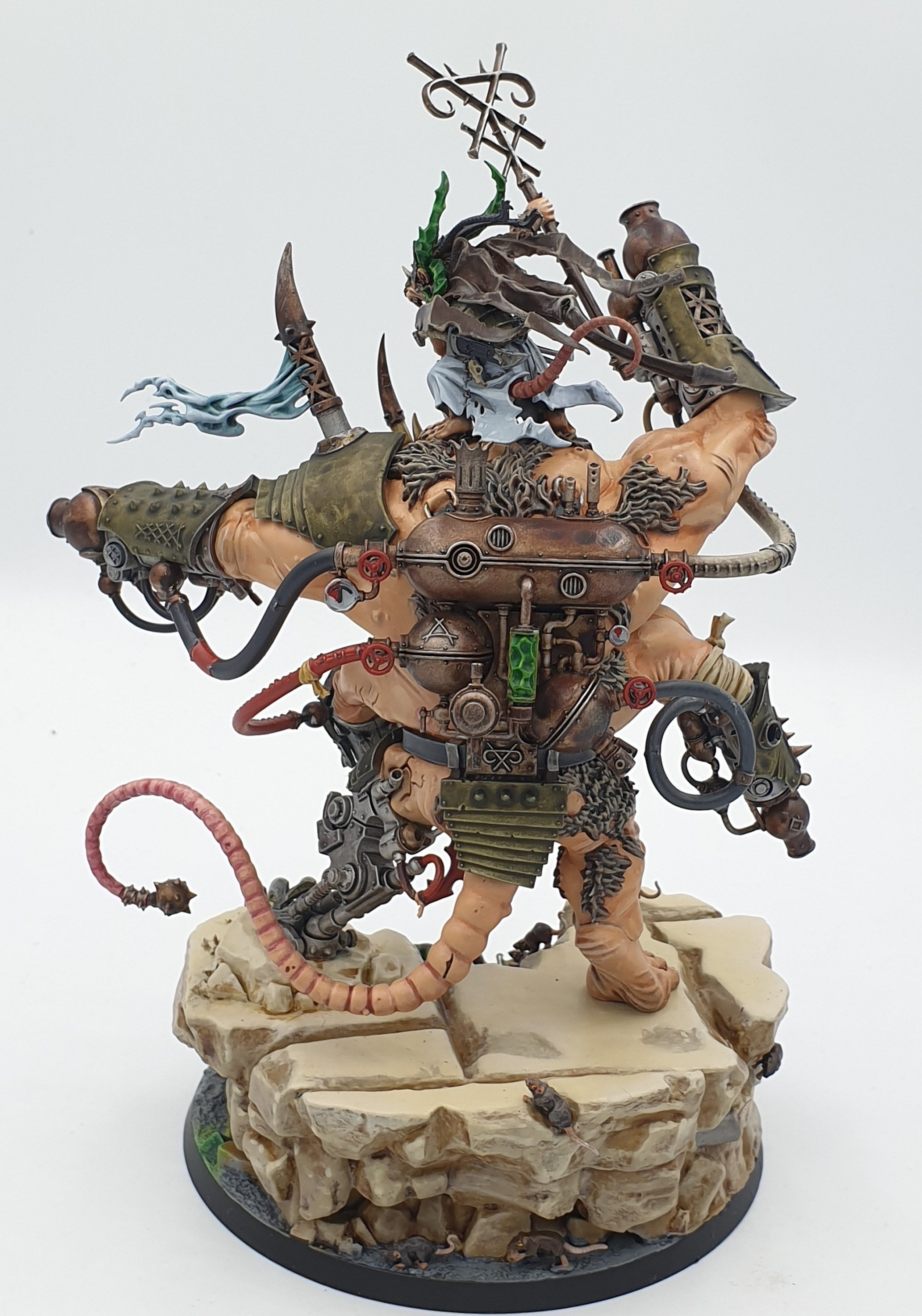 Skaven Thanquol & Boneripper Painted Miniature Model for Sale ...