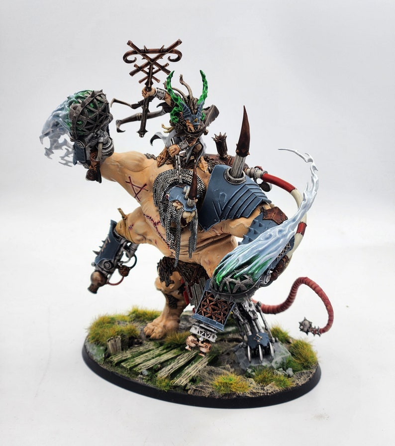 Skaven Thanquol & Boneripper Painted Miniature Model for Sale ...