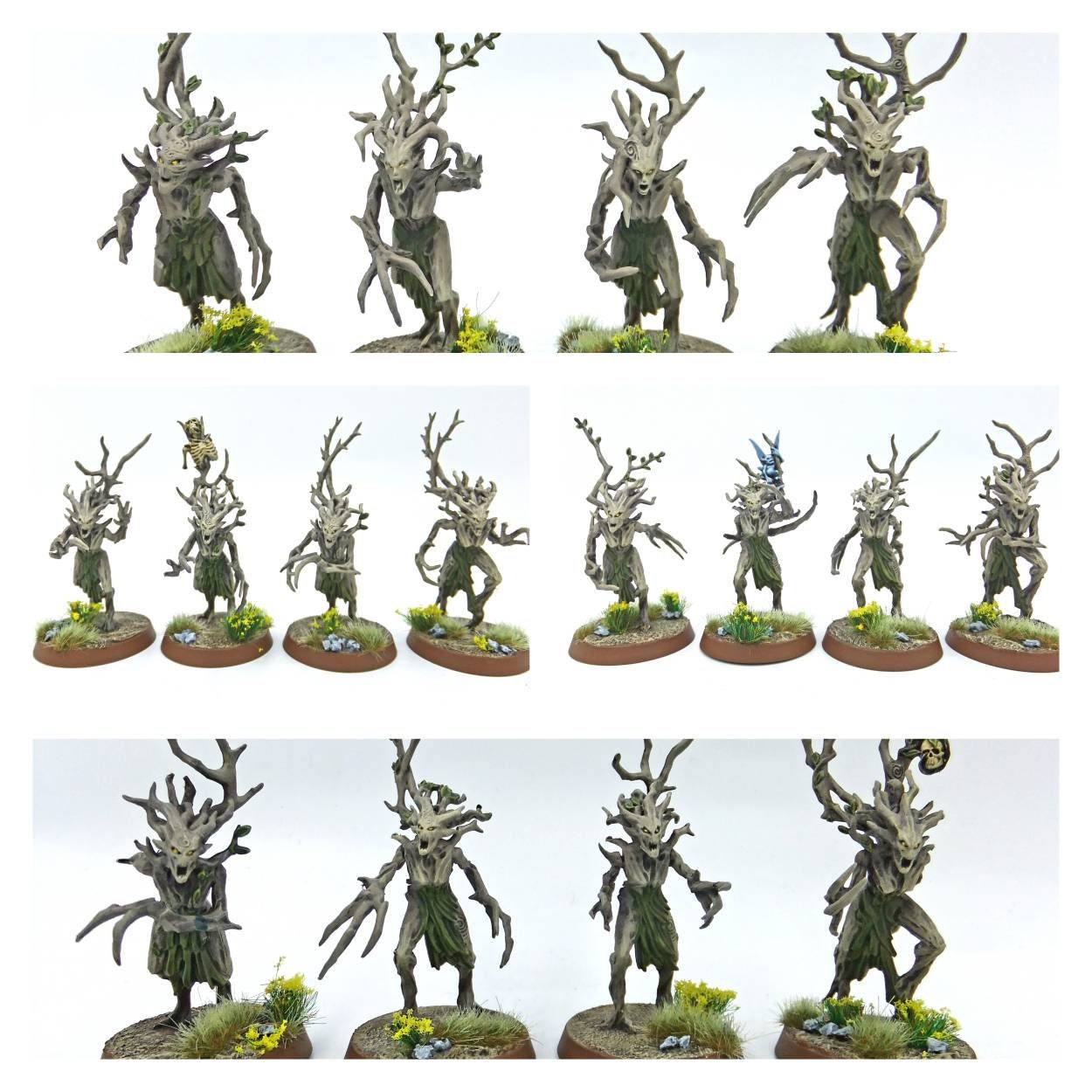 16 x Sylvaneth Dryads painted miniature models for sale, custom orders ...
