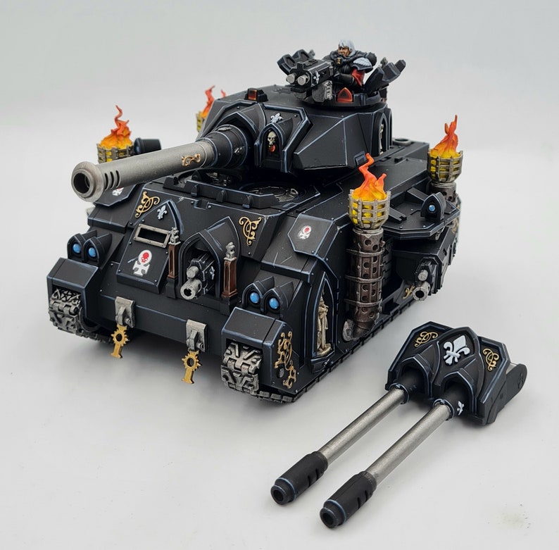 Adepta Sororitas Castigator Tank Painted Miniature Model, Warhammer 40k ...