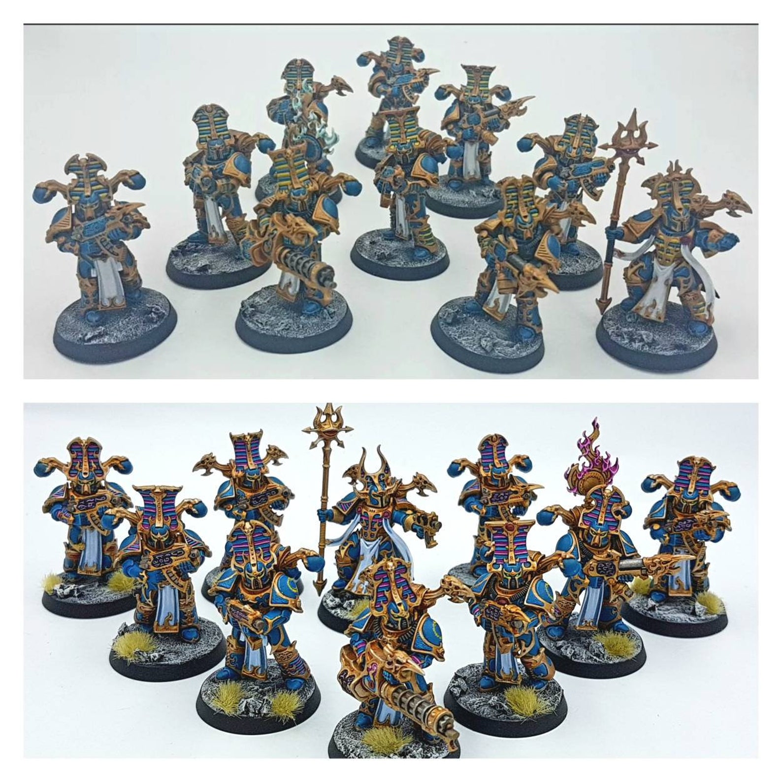 Thousand Sons Rubric Marines Custom Painted Miniatures Available to ...