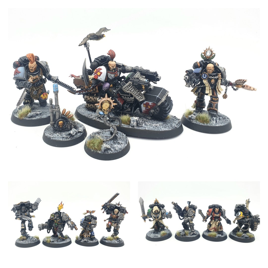 Kill Team Cassius Space Marines Custom Painted Miniatures, Available to ...