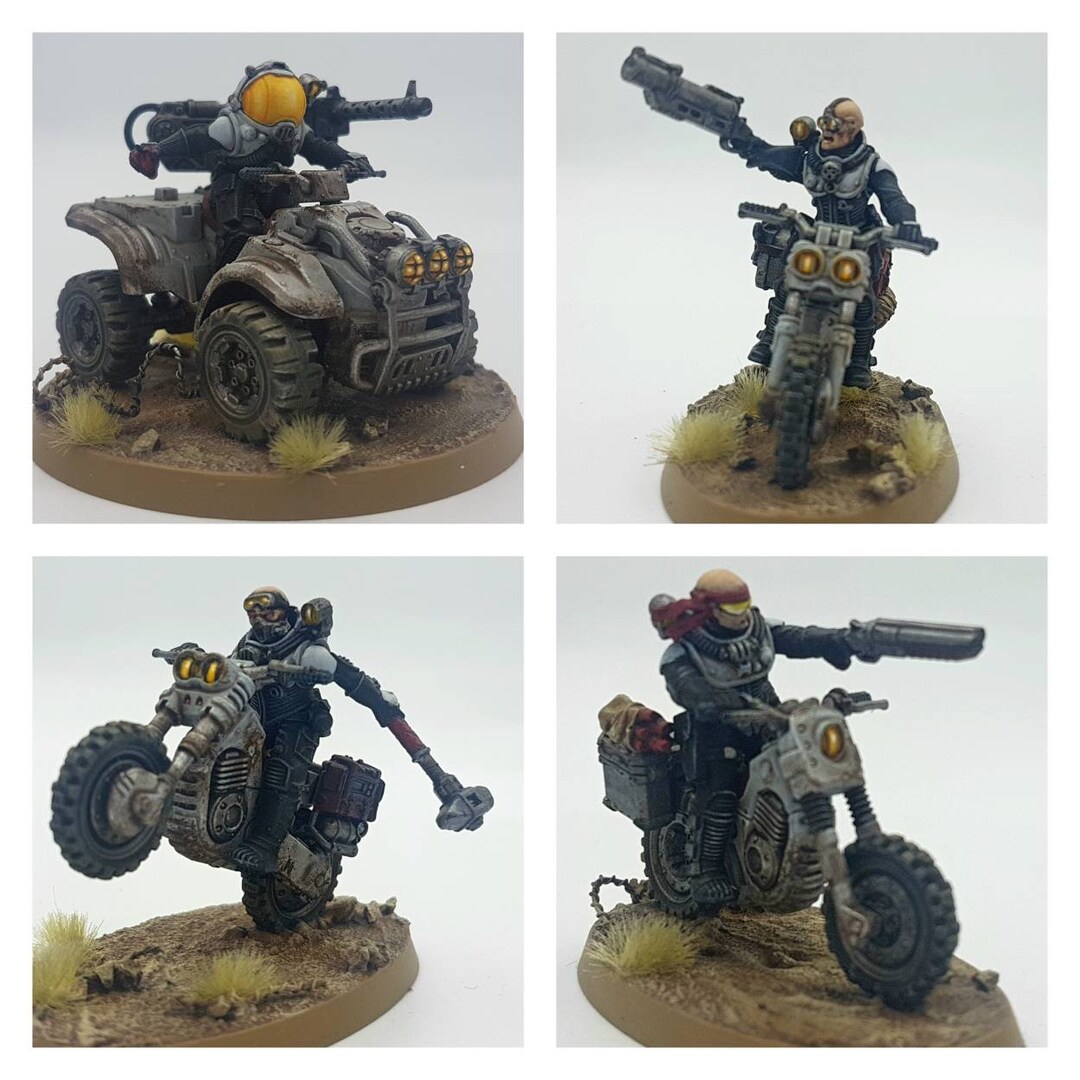 Atalan Jackals X 5 Custom Painted, Warhammer 40k and Age of Sigmar ...