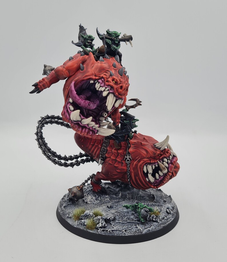 Mangler Squig Painted Miniature Model, Custom Painted Warhammer 40k and ...