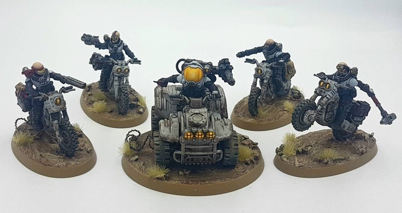 5 X Atalan Jackals Custom Painted, Warhammer 40k and Age of Sigmar ...