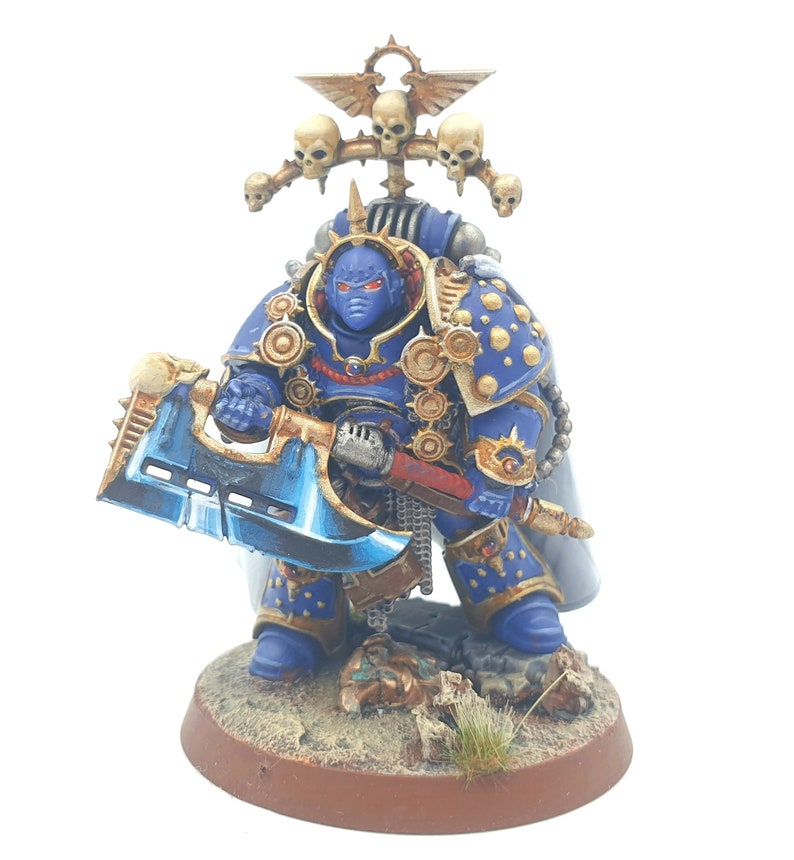 Warhammer Praetor Painted Miniature Model Warhammer 30k Horus - Etsy