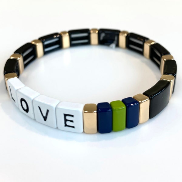 Tile Bracelet - Etsy