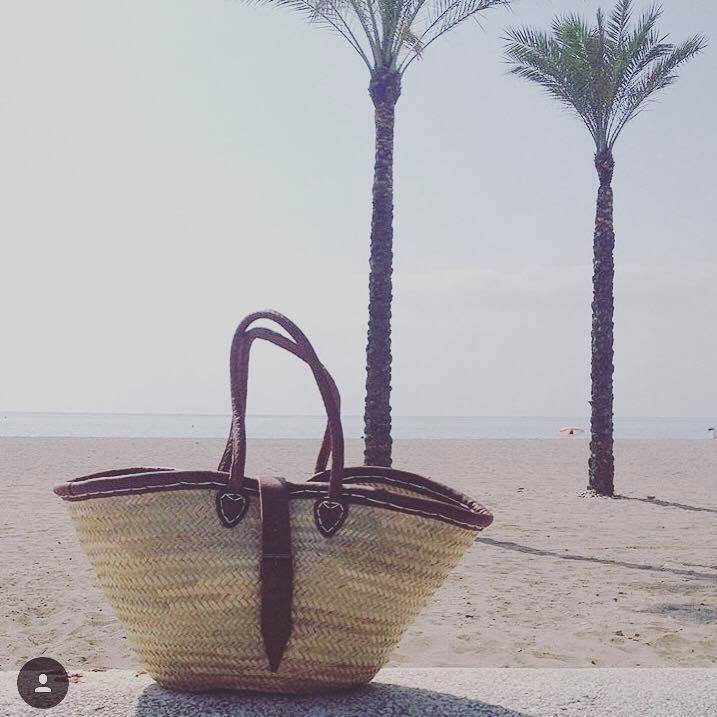 Leather Strap French Basket | Etsy