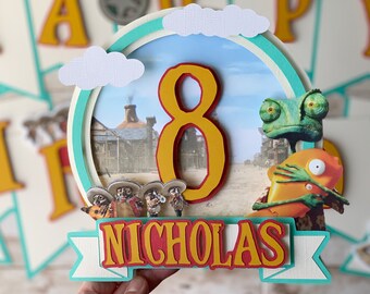 Secret Life of Pets Themed Cake Topper Cupcake Toppers | Etsy