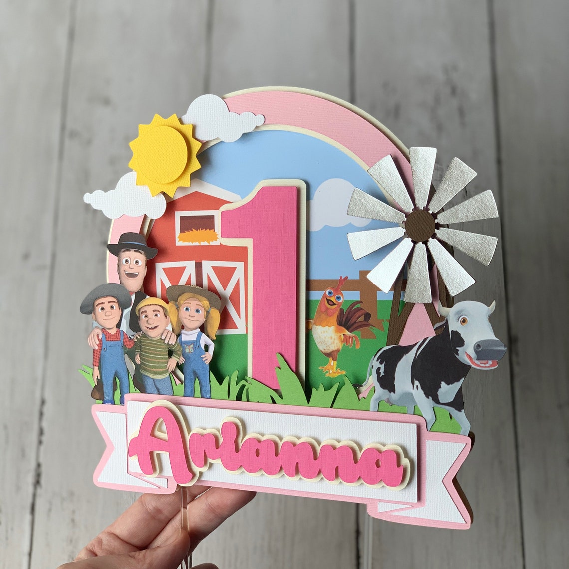 La Granja De Zenon Cake Topper | Etsy