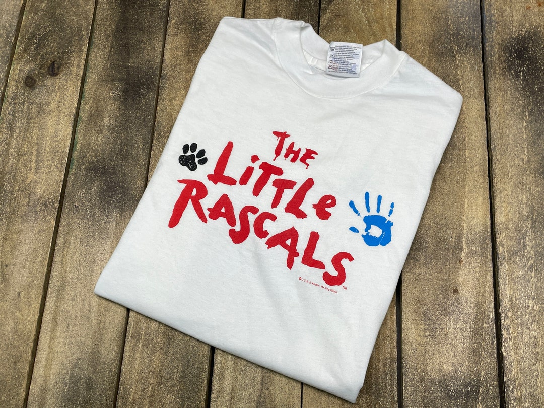 S * Deadstock Vintage 90s 1994 the Little Rascals Promo Movie T Shirt ...