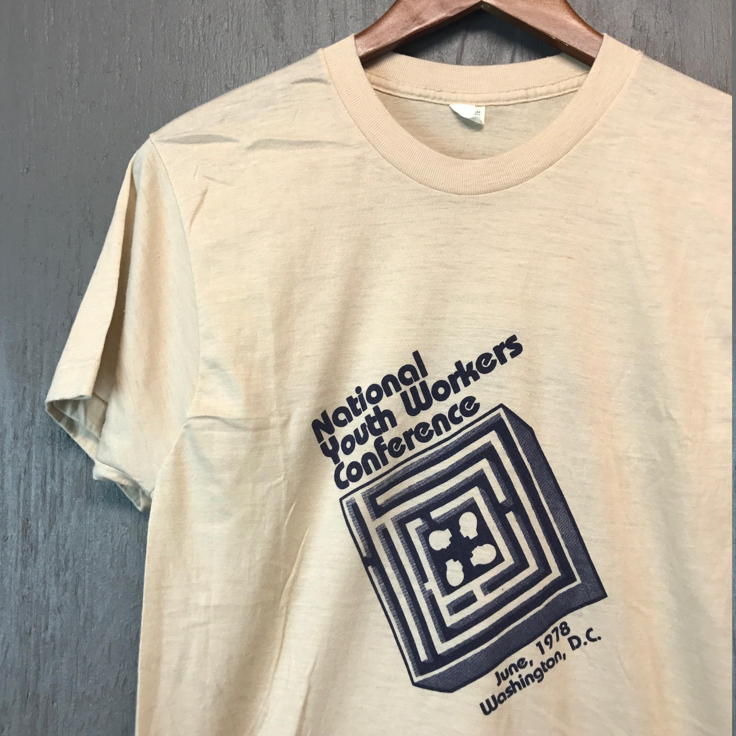 S/M * vintage 70s 1978 National Youth Workers Conference t shirt