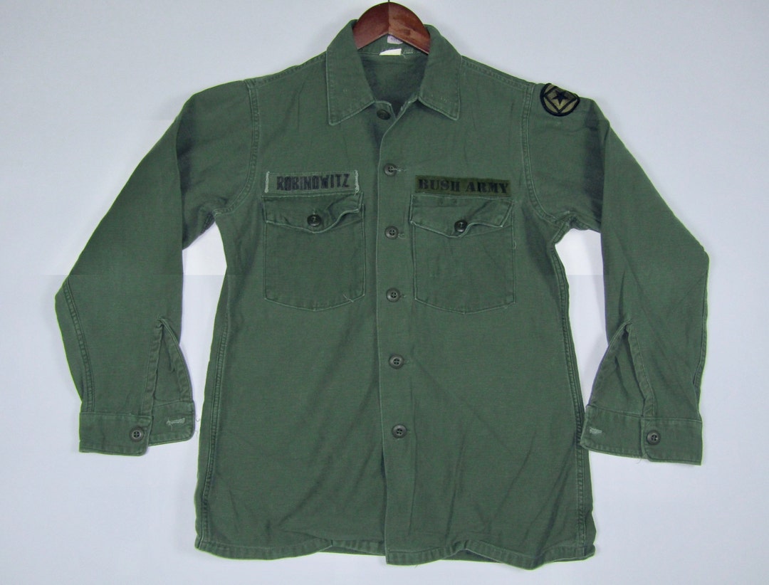 M / L Vtg 90s BUSH Band Army Shirt / Jacket Official Merch Tour Gavin ...