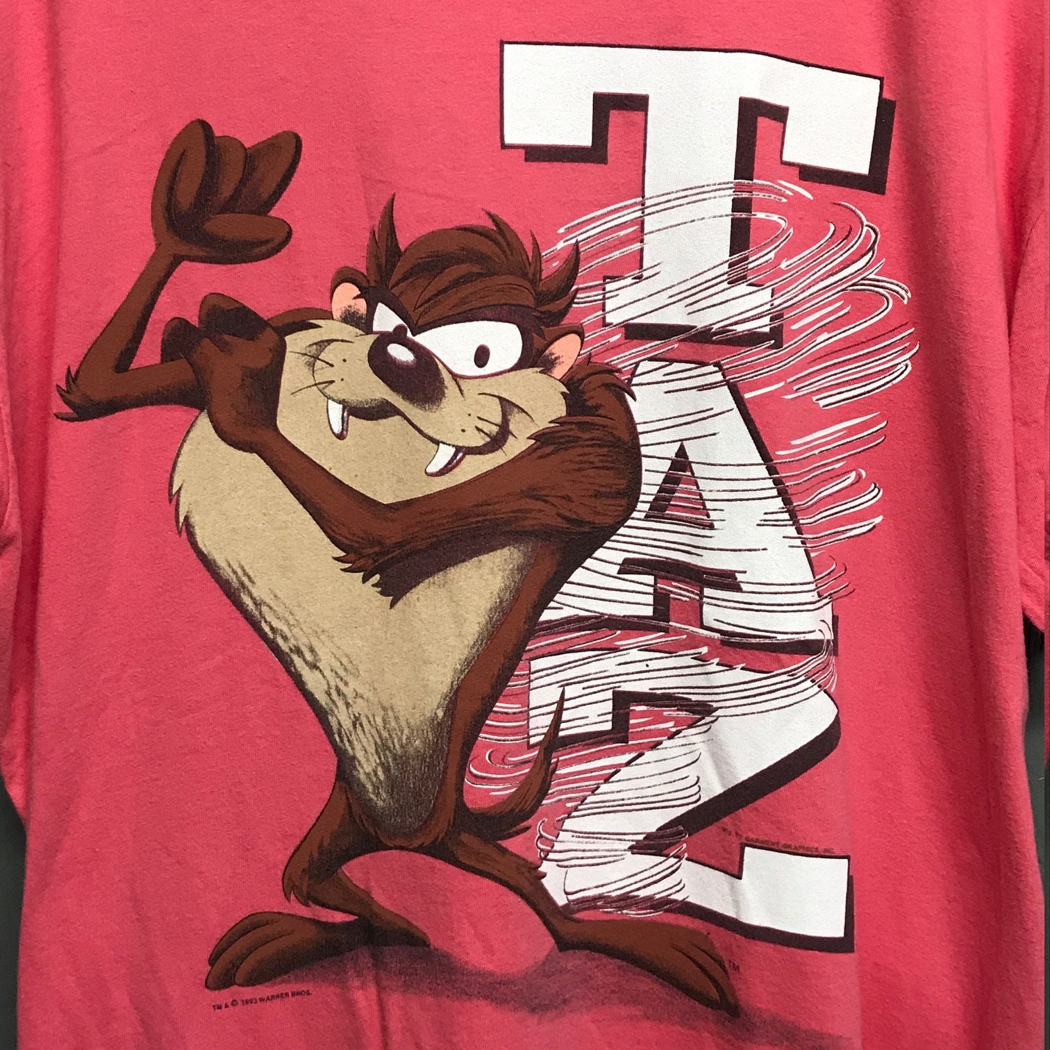 XL vintage 90s 1993 TAZ t shirt