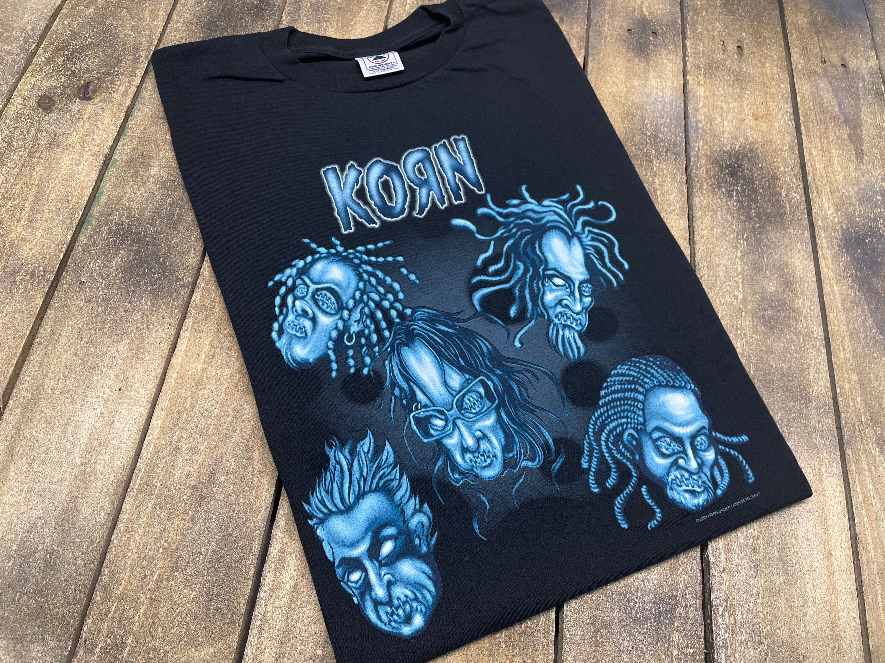 L * Vintage 2002 KORN T Shirt * Untouchables Nu Metal Mall L * Vintage 2002 KORN T Shirt * Untouchables Nu Metal Mall