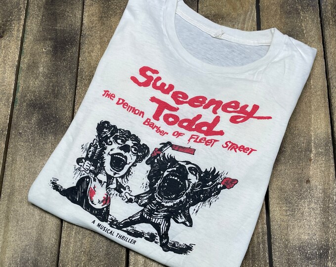 S * Vintage 70s 1979 Sweeney Todd the Demon Barber of Fleet Street ...