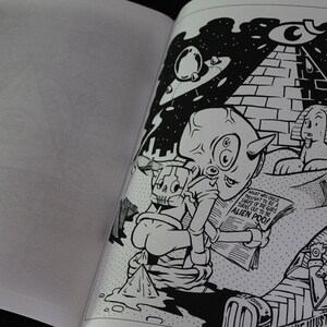 Conspiracy the Coloring Book by Dumpster Diamond * Lowbrow Art Adult ...