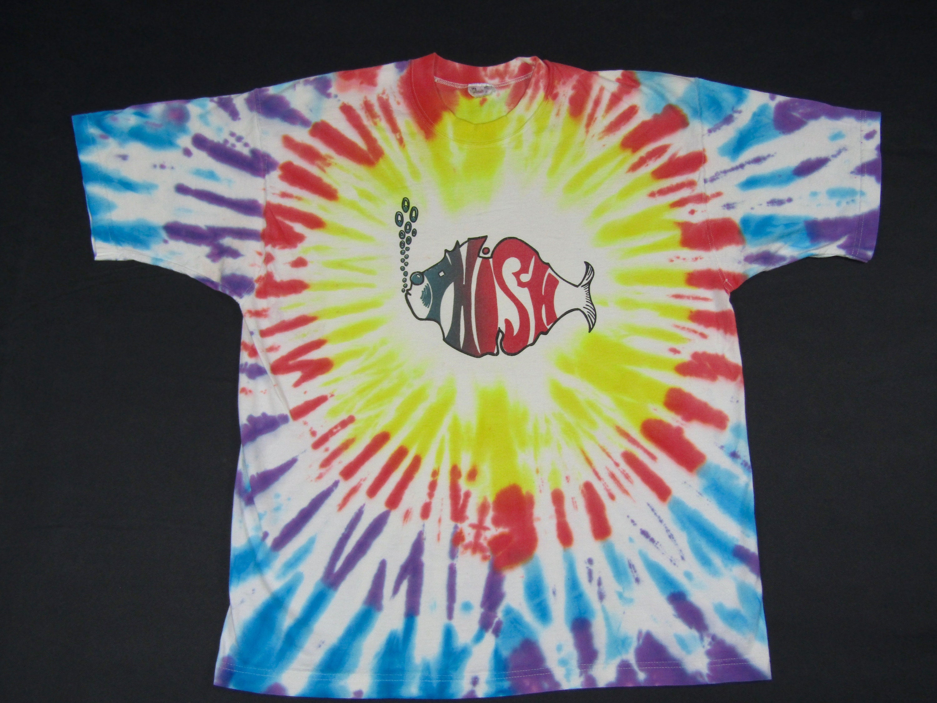Xl Vtg 90s 1995 Phish Tie Dye Tour Lot T Shirt 41 177