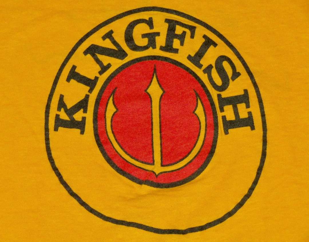 2XS * Vtg 70s 1977 Kingfish Live N Kickin Promo T Shirt * Grateful Dead ...