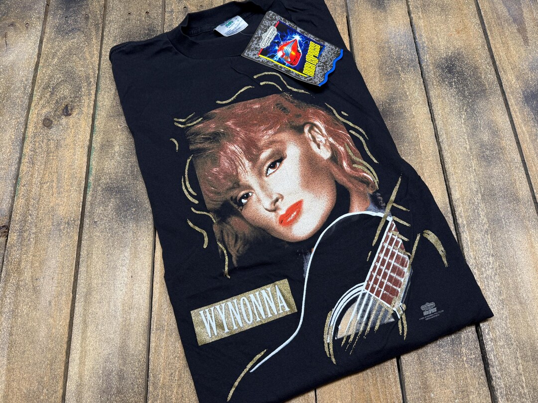 L Vintage 1993 Wynonna Judd T Shirt * Country Music Tour Band Tee ...