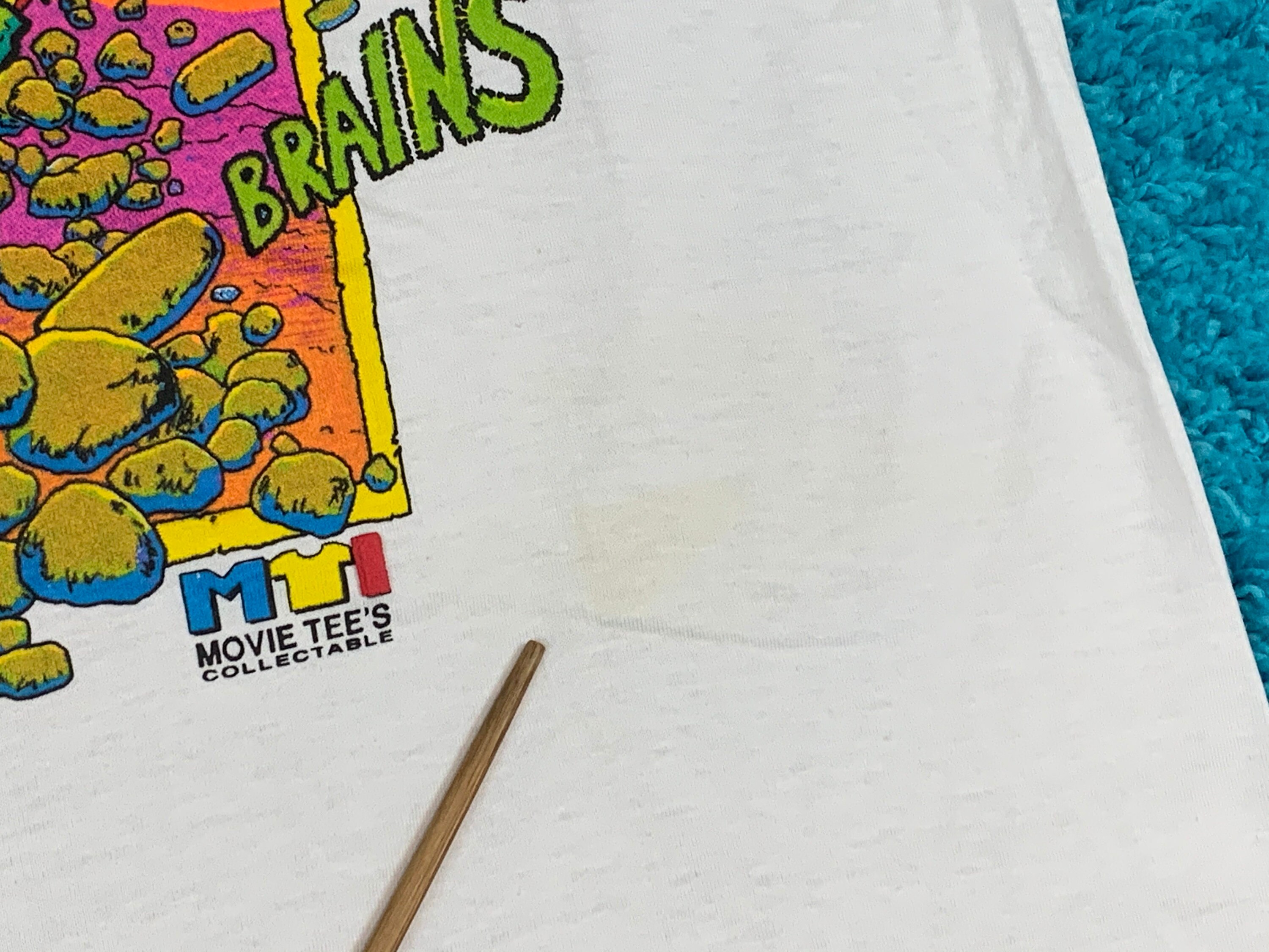 XL * nos vtg 80s Return Of The Living Dead II mti movie t shirt * 37. ...