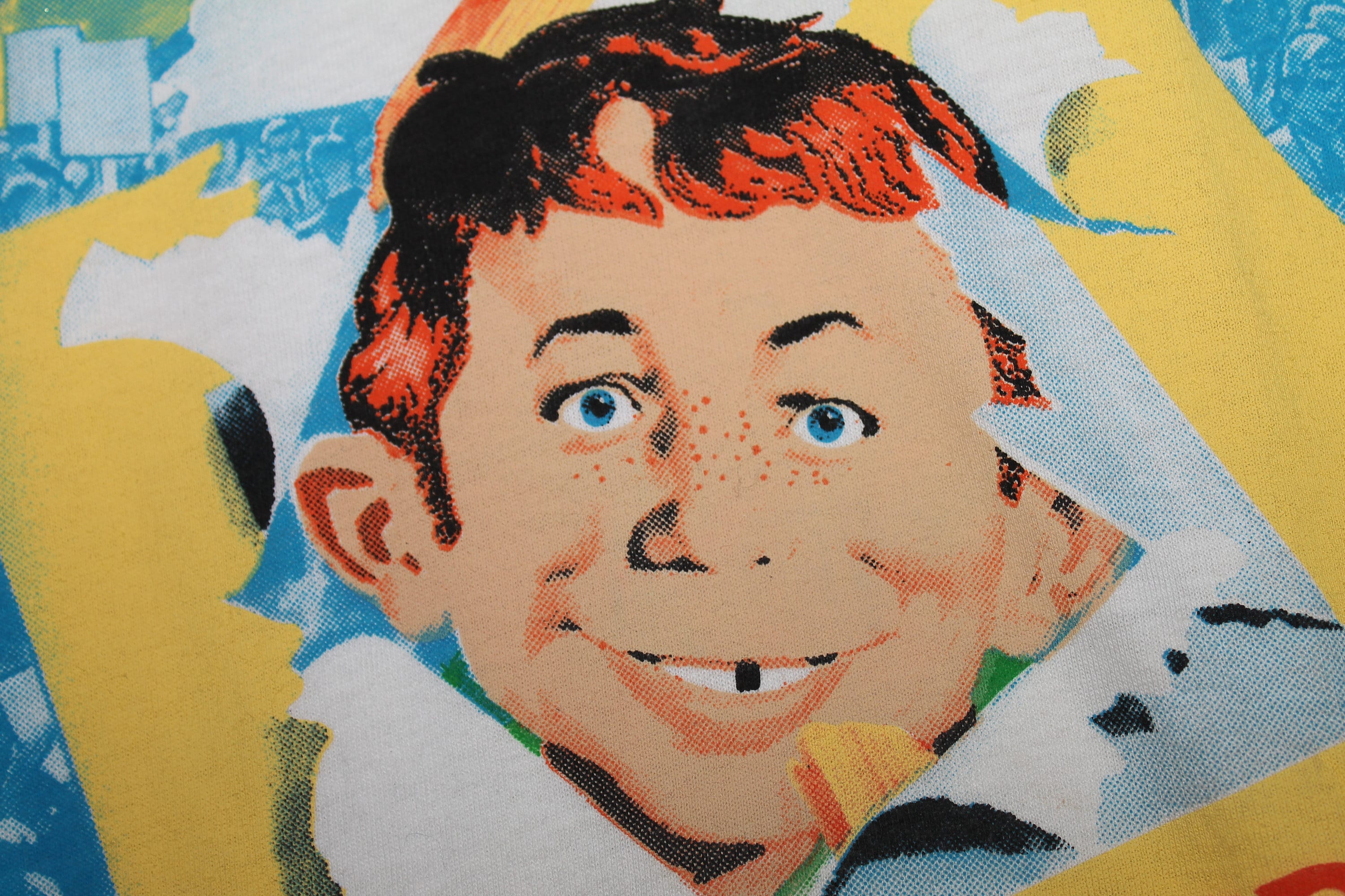 M * NOS vtg 90s 1992 Mad Magazine Alfred E Neuman for president t shirt ...