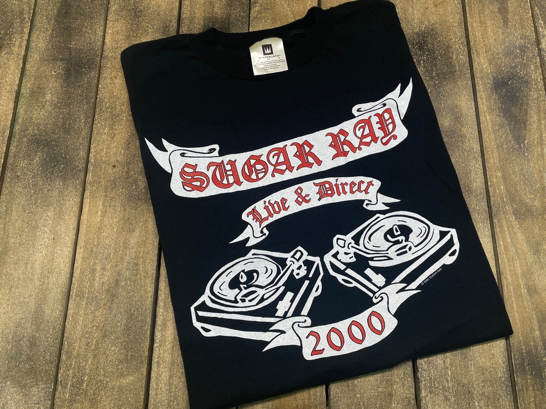 XL Vintage Sugar Ray Tour T Shirt 2000 Live & Direct Band - Etsy