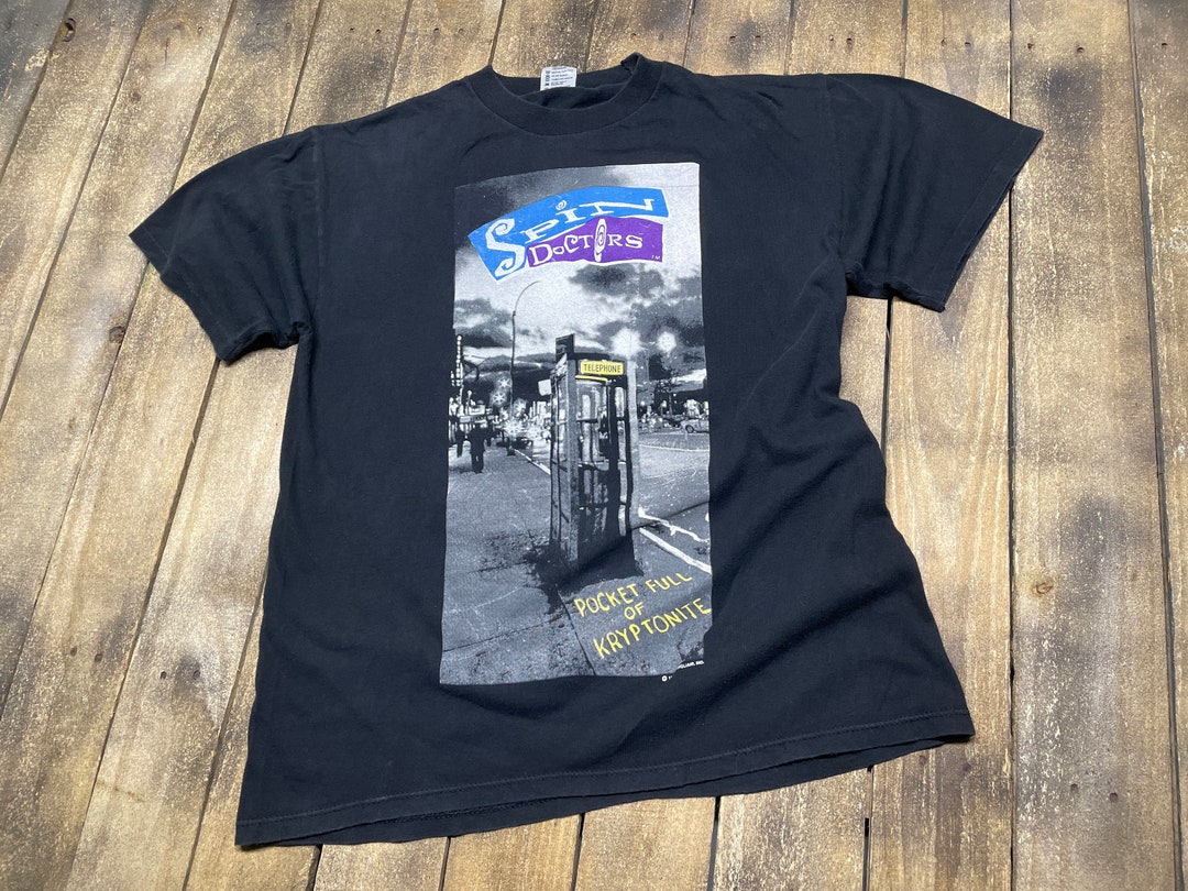 Spin Doctors Pocket Full of Kryptonite 1993 Vintage Tour T Shirt L * 77 ...