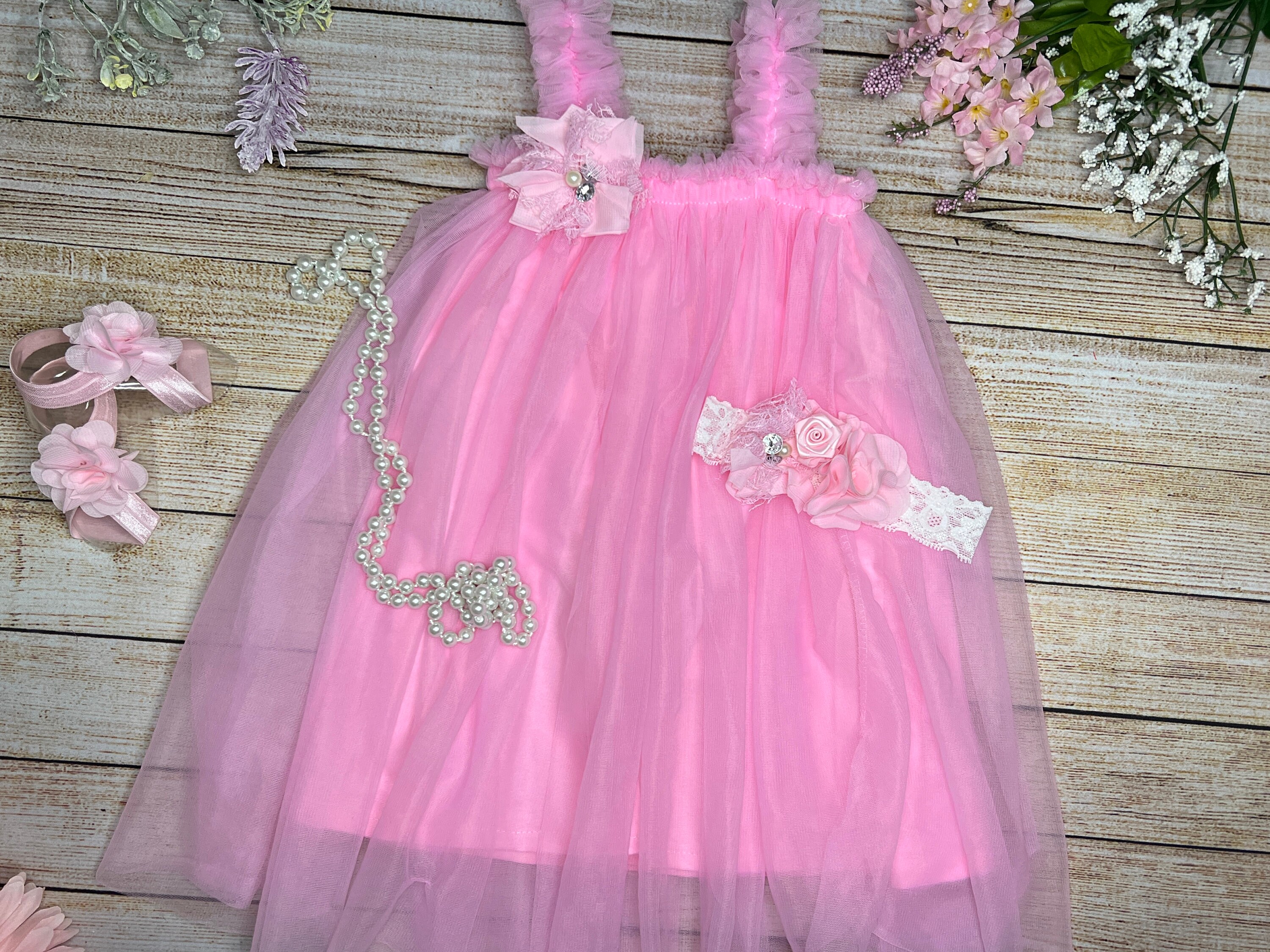 Candy Pink Color Dress
