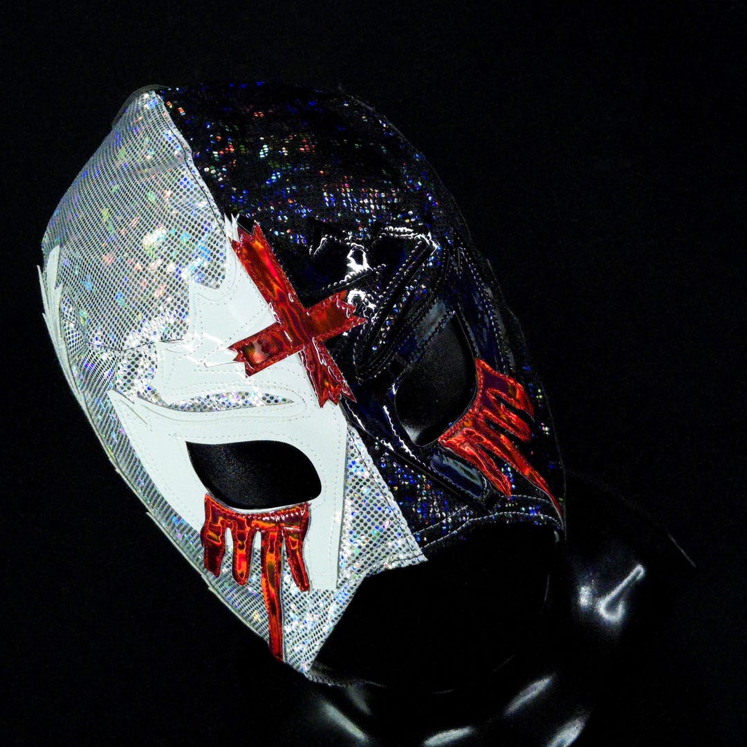 SOVEREIGN Mask Wrestling Mask Luchador Costume Wrestler Lucha Libre ...