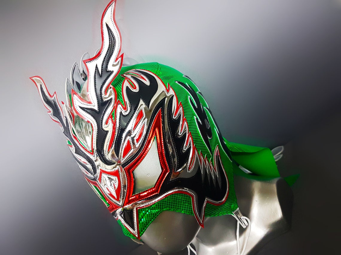 Ultimo Dragon Wrestling Mask Luchador Costume Wrestler Lucha - Etsy