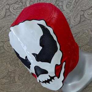 Hand Made SKULL Wrestling Mask Luchador Costume Wrestler Lucha Libre ...