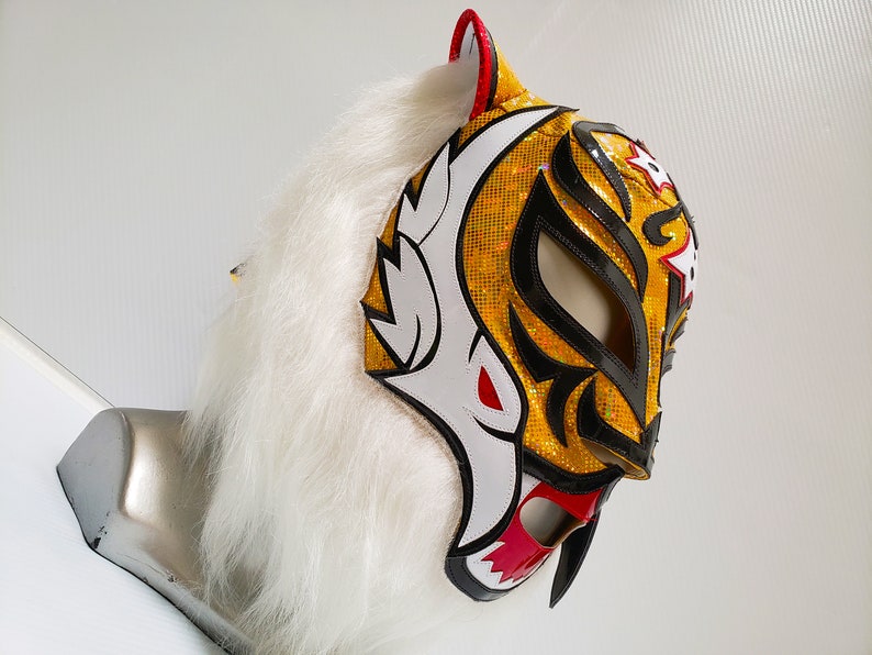 Tiger Mask Wrestling Mask Luchador Costume Wrestler Lucha - Etsy