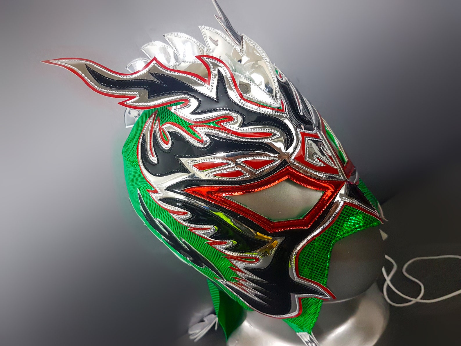 Ultimo Dragon Wrestling Mask Luchador Costume Wrestler Lucha - Etsy