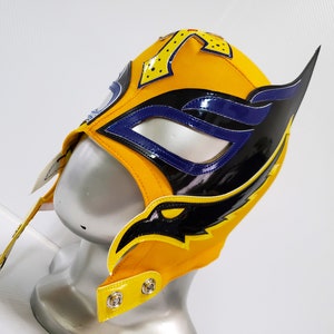 Hand Made THE MEXICAN Wrestling Mask Luchador Costume Wrestler Lucha ...
