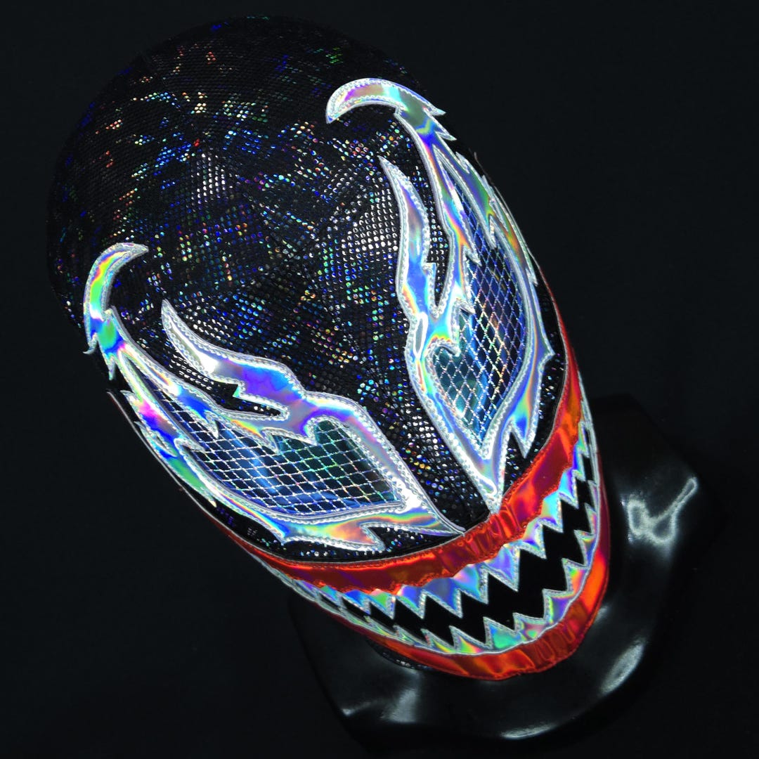 VENOM MASK Wrestling Mask Luchador Costume Wrestler Lucha Libre Mexican ...