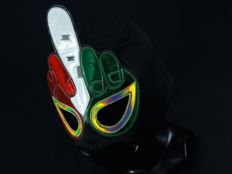 THE FINGER Mask Wrestling Mask Luchador Costume Wrestler Lucha - Etsy