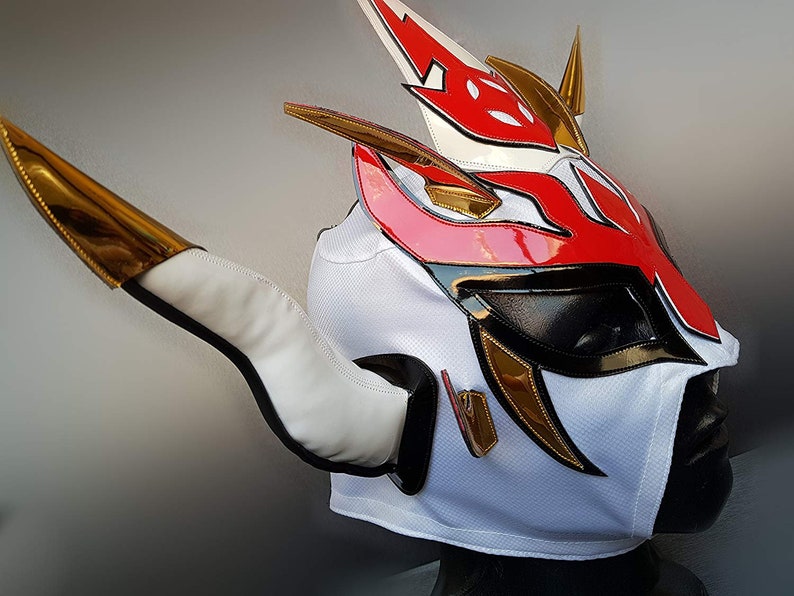 Jushin Liger Wrestling Mask Luchador Costume Wrestler Lucha - Etsy