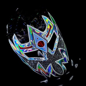 NINJA MASK Wrestling Mask Luchador Costume Wrestler Lucha Libre Mexican ...
