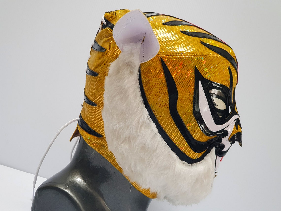 REAL PRO Tiger mask wrestling mask luchador costume wrestler | Etsy