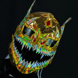 DRAGON MASK Wrestling Mask Luchador Costume Wrestler Lucha - Etsy