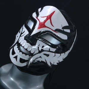 Hand Made Skull Wrestling Mask Luchador Costume Wrestler Lucha Libre ...