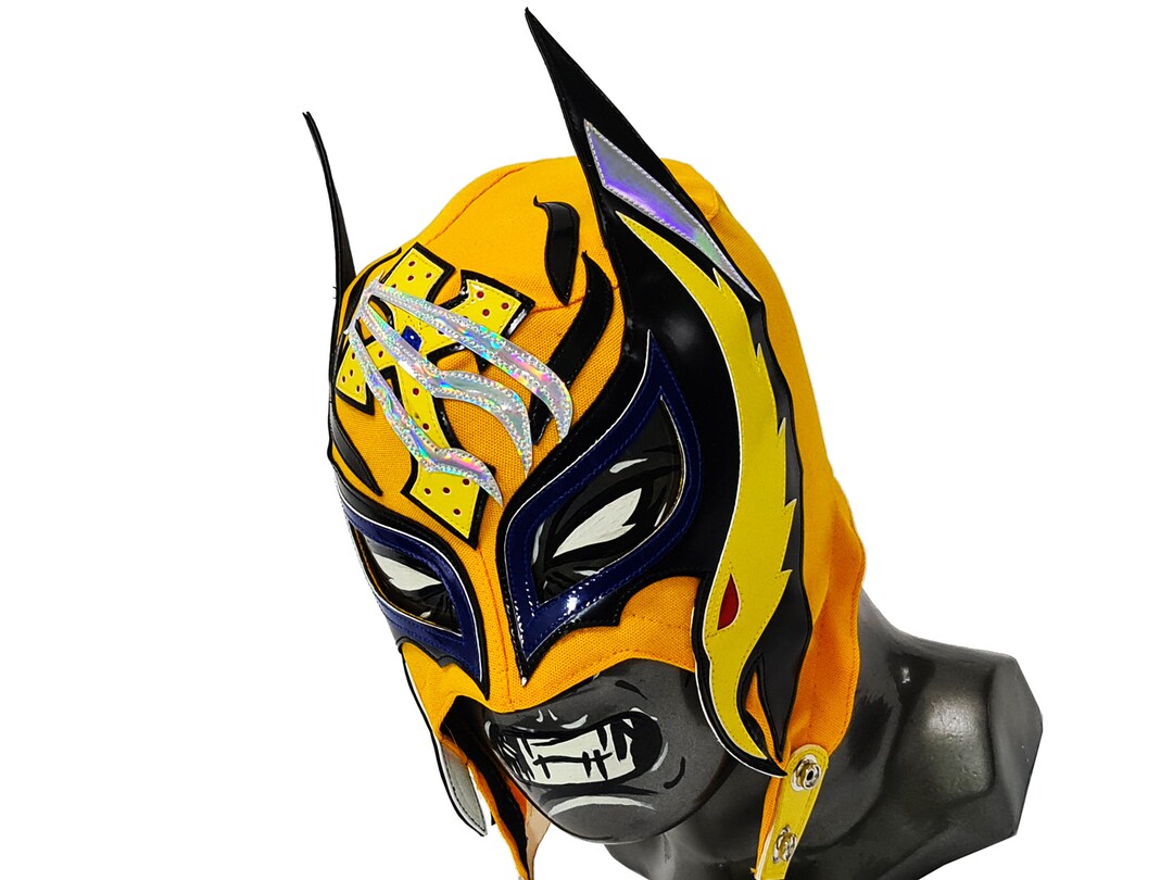WOLVE Wrestling Mask Luchador Costume Wrestler Lucha Libre Mexican Mask ...