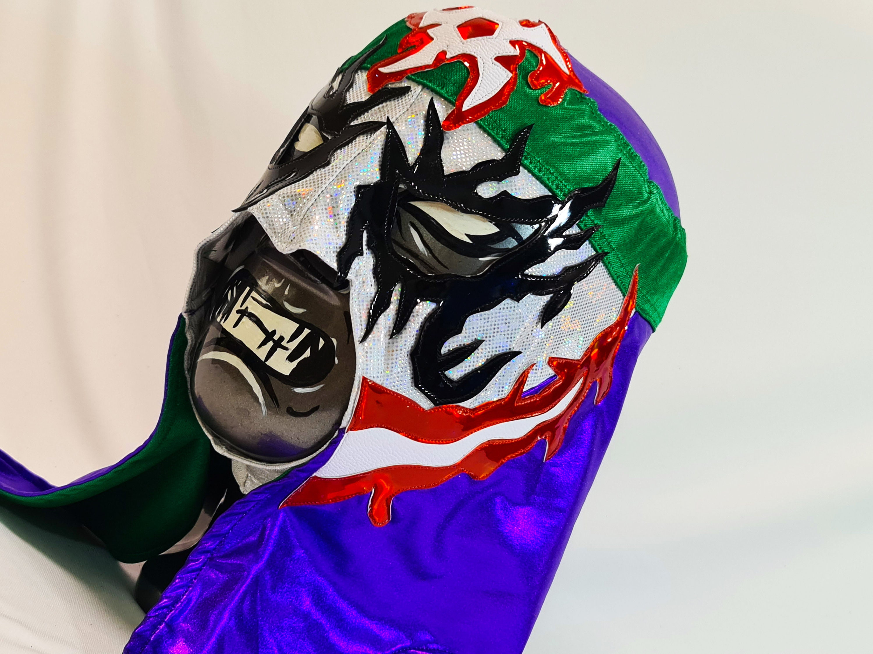 Pentagon joker wrestling mask luchador costume wrestler lucha | Etsy