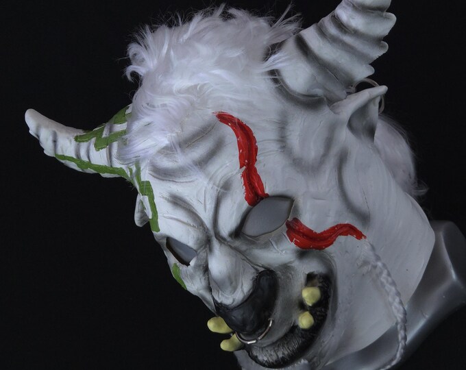 Minotaur Latex Mask Wrestling Mask Luchador Costume Wrestler Lucha ...