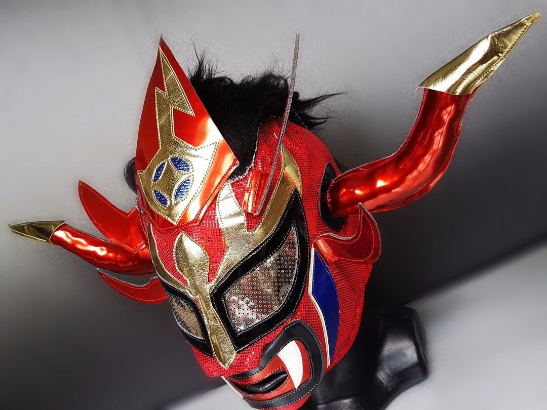 Jushin Liger Wrestling Mask Luchador Costume Wrestler Lucha Libre ...