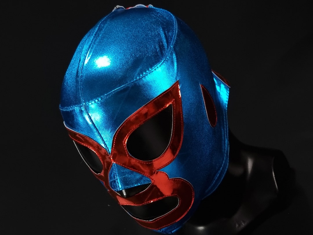 NACHO MASK Wrestling Mask Luchador Costume Wrestler Lucha Libre Mexican ...
