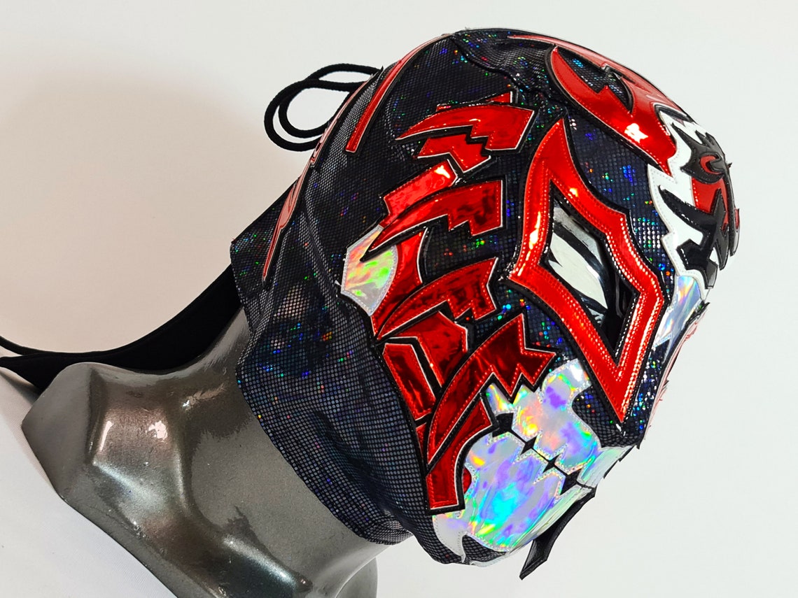 BUSHI MASK Wrestling Mask Luchador Costume Wrestler Lucha - Etsy